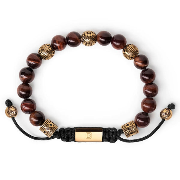 Dowling Brothers - Red Tiger Eye and Gold Tropez