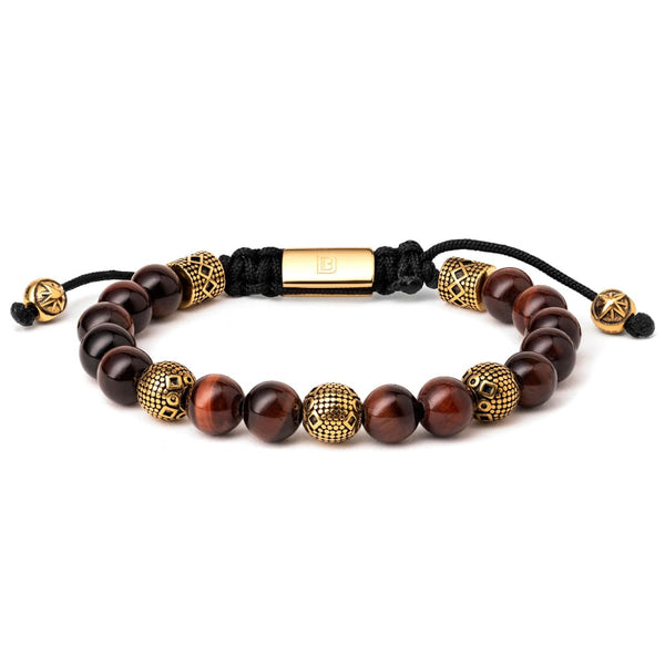 Dowling Brothers - Red Tiger Eye and Gold Tropez