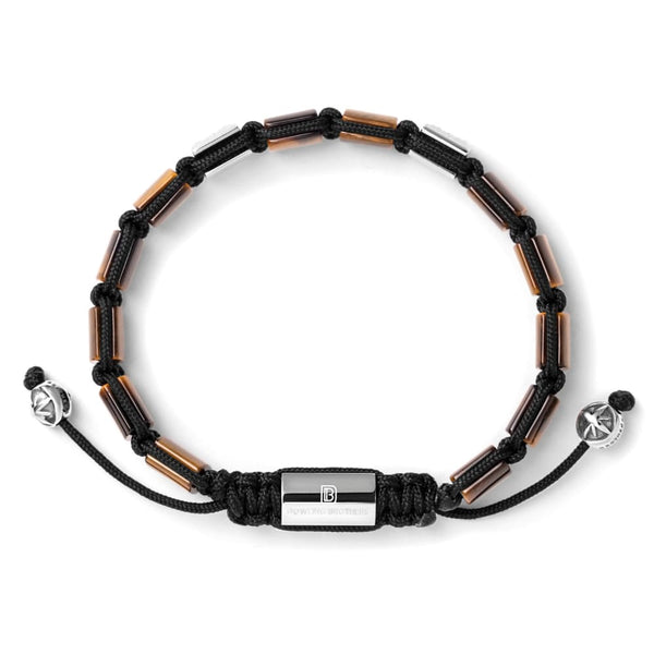 Dowling Brothers - Tiger Eye and Abstract Silver