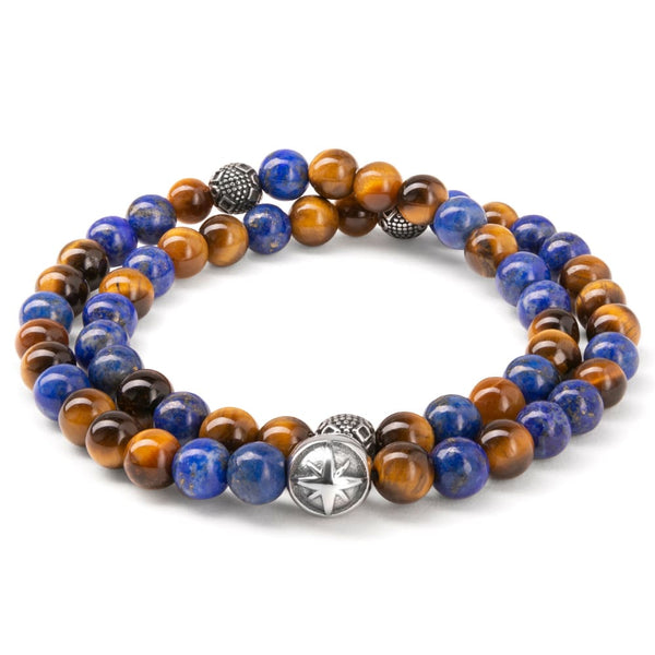 Dowling Brothers - Voyager - Tiger Eye & Lapis Double